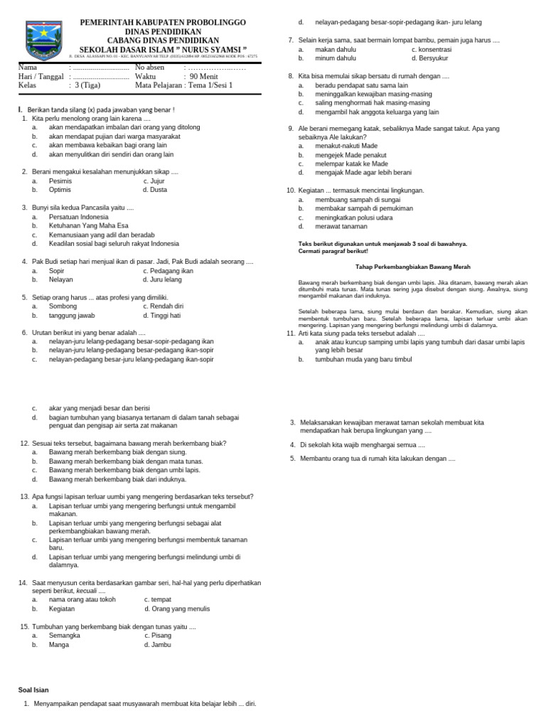 Pas Tema 1 Sesi 1 | PDF