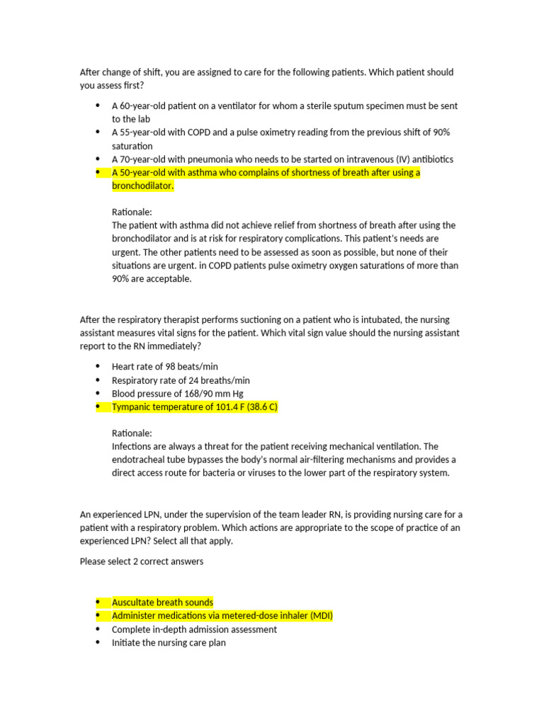 Nclex Reviewer | PDF