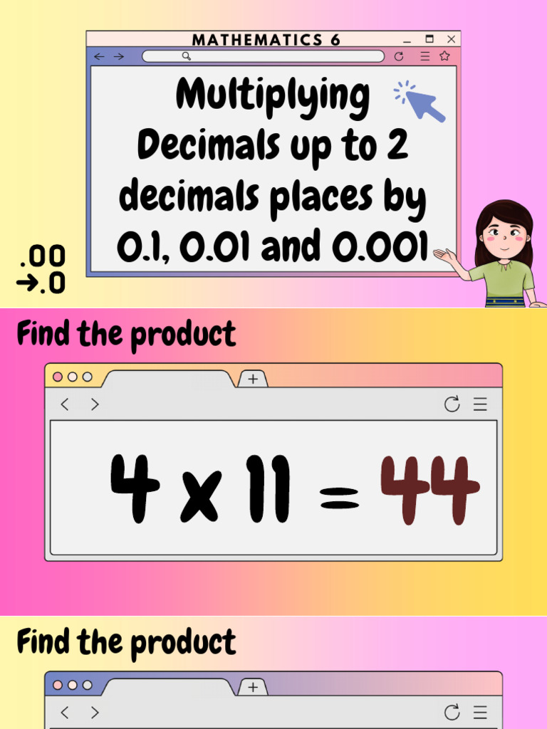 Multiplying Decimals by Powers of Ten | PDF