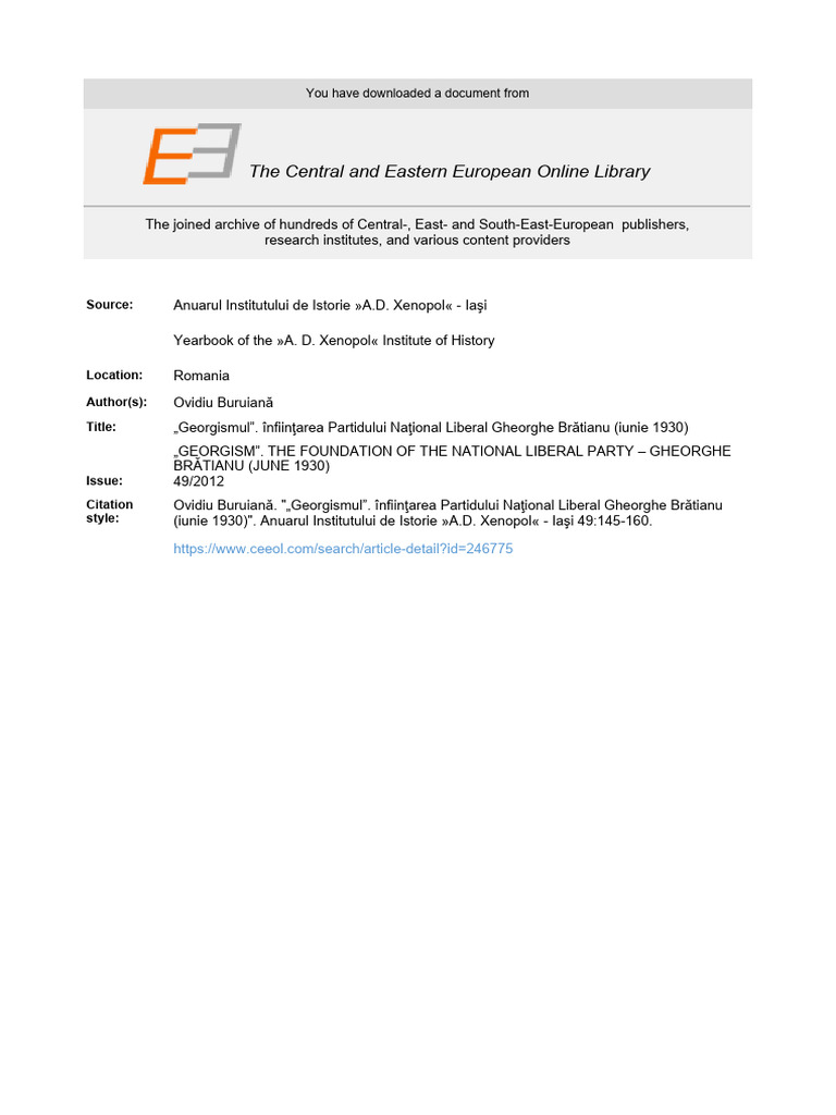 Georgism-The-Foundation-Of-The-National-Liberal-Party-Gheorghe-Br%c4 ...