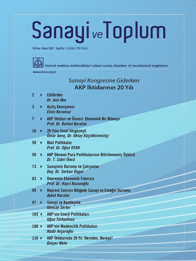 Sanayivetoplum Sayi 2 | PDF