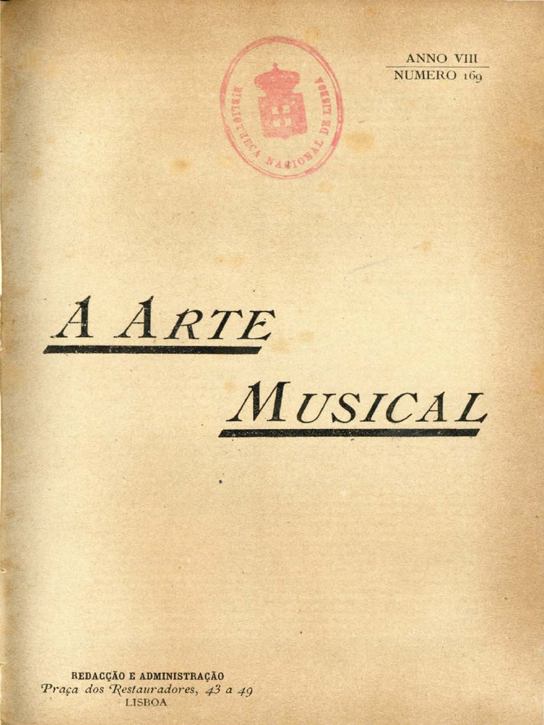 ArteMusical A8 N169 15jan1906 | PDF