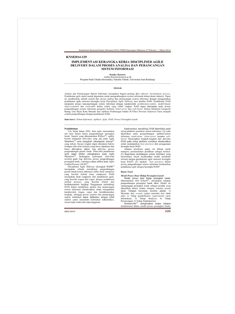 Proceedings Knsi 2014 Full Edition PDF | PDF