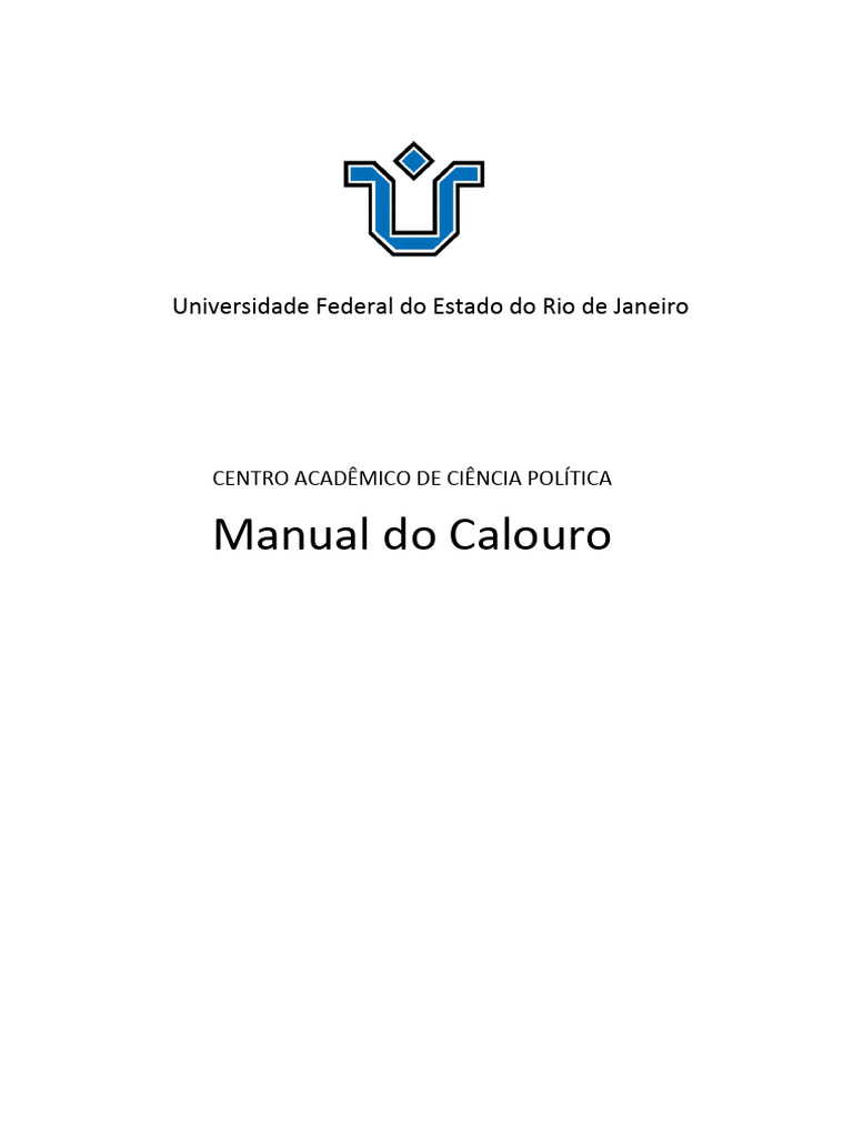 Manual Do Calouro CP | PDF
