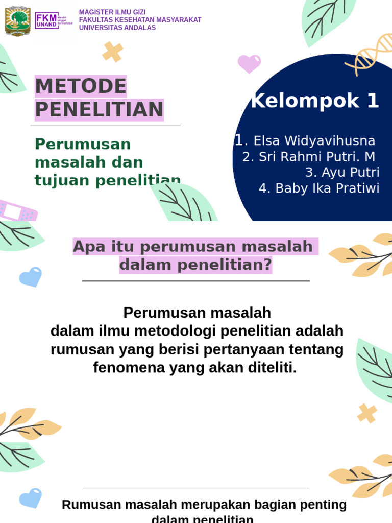 Metlit-Kelompok 1 | PDF