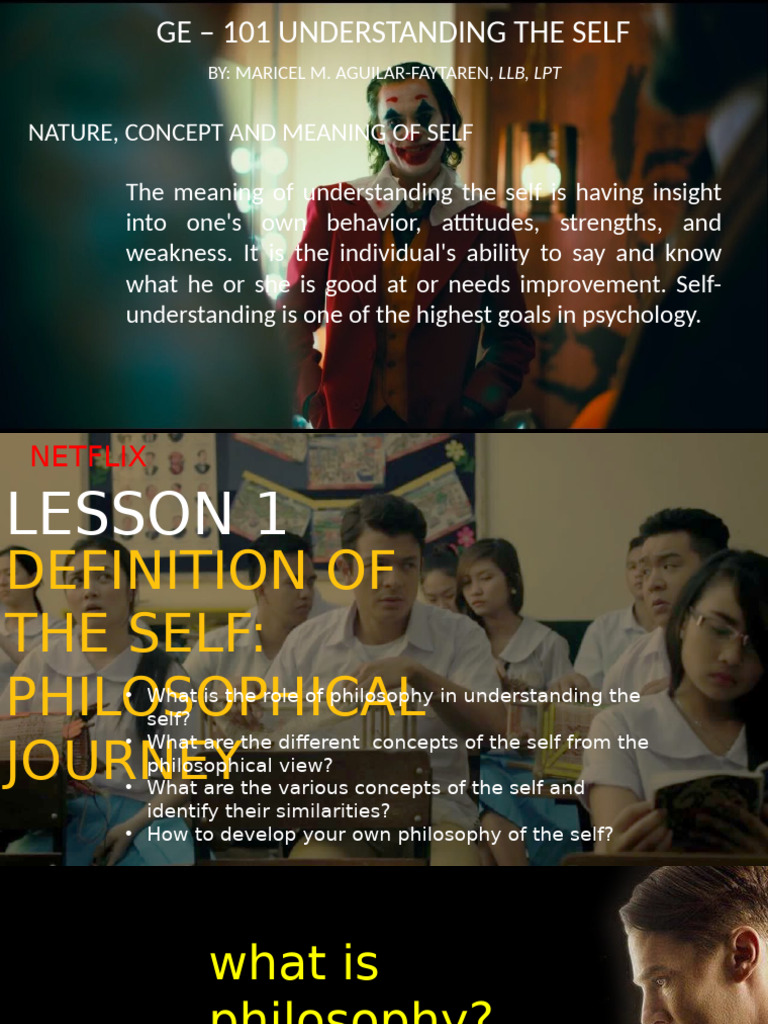 Understandingtheself According To Philosphy | PDF | Soul | Philosophy ...