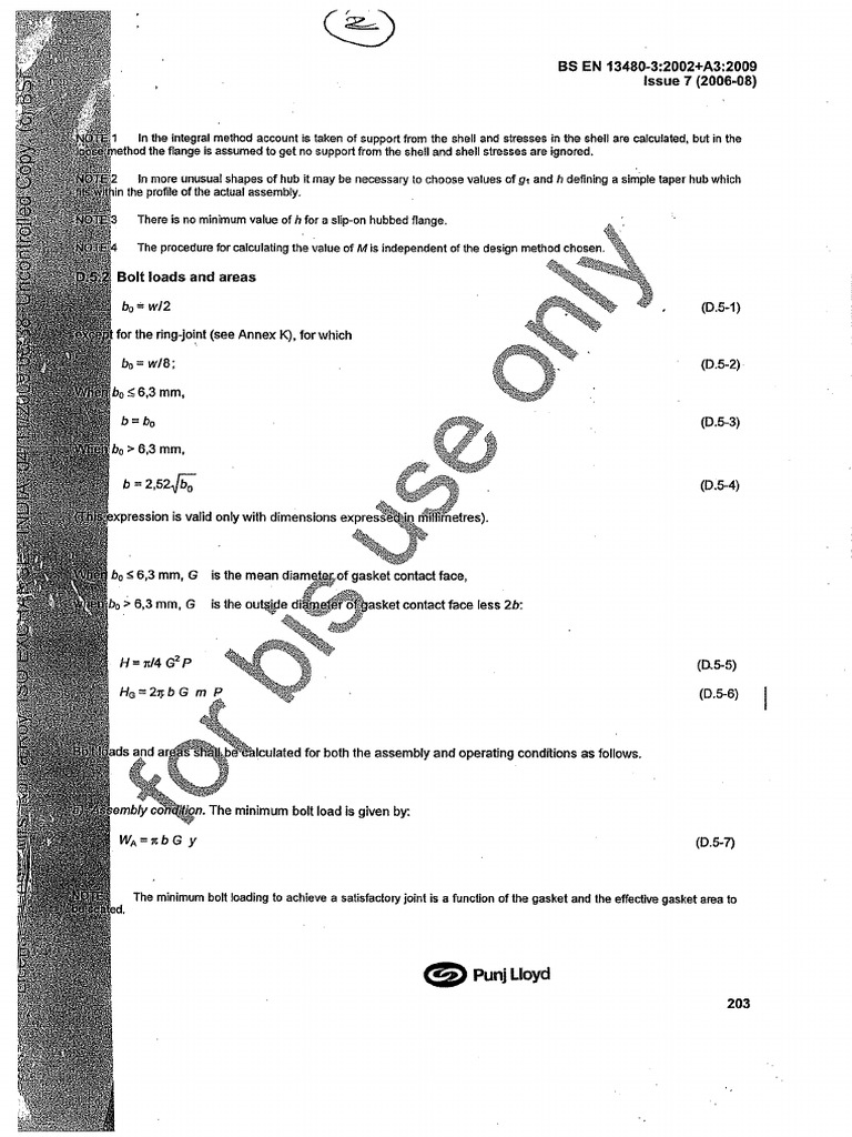 BS EN 13480-3-2009-pt 2of4-Metallic Industrial Piping-Design and Calculation | PDF