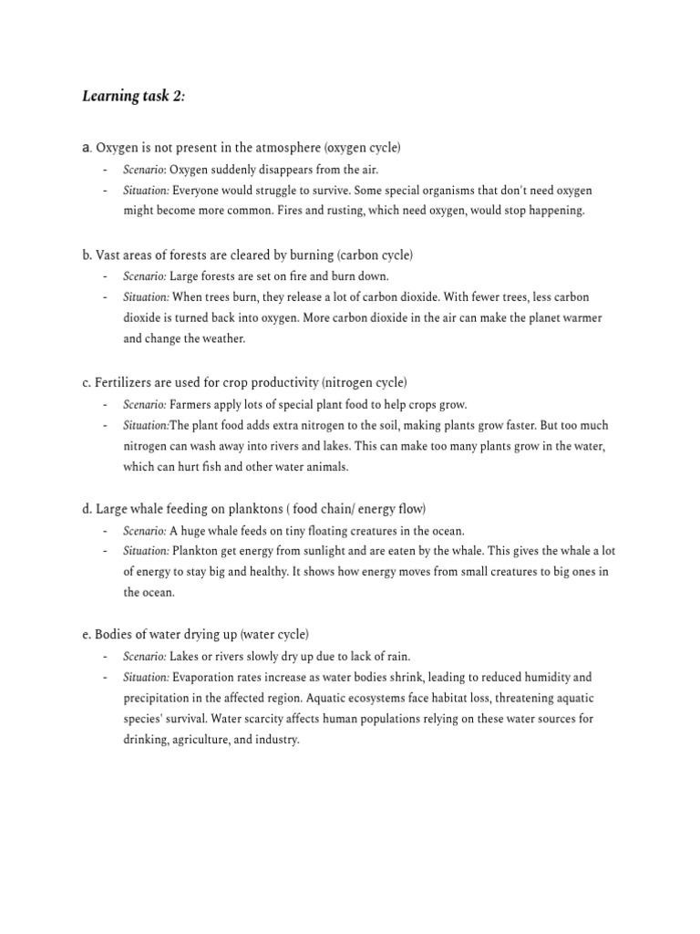 Science Environmental Module | PDF