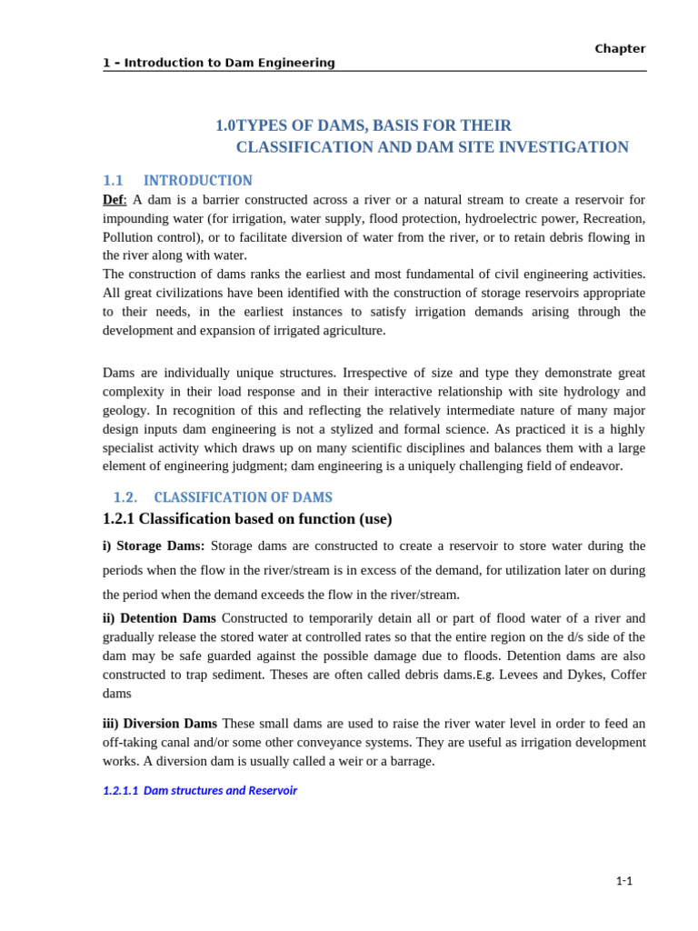 Gravity Dam Engineering | PDF