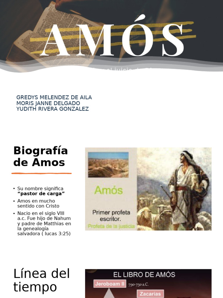 Libro de Amos | PDF