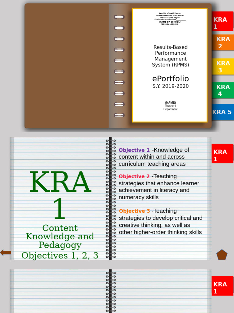 RPMS Eportfolio Sample | PDF
