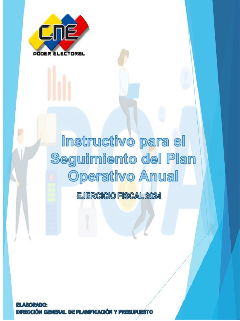 Instructivo Seguimiento Al Poa 2024 Dgpp-cg-Iseg-002 | PDF