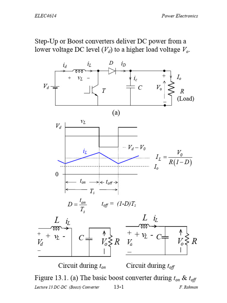 Review of DC-DC Boost Converters | PDF