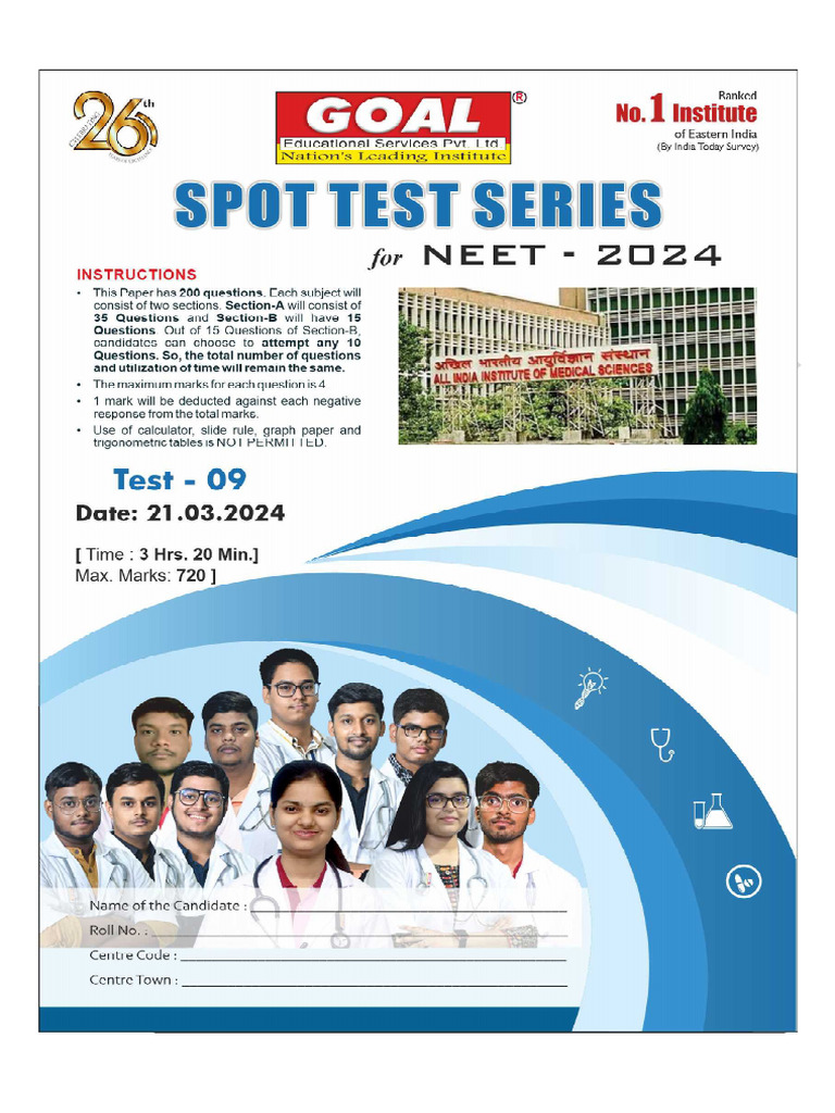 Spot Test 09 (21.03.2024) | PDF