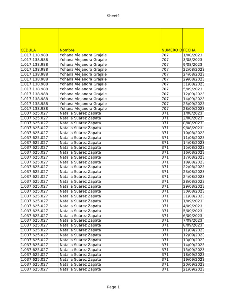 Reporte de Entradas y Salidas | PDF