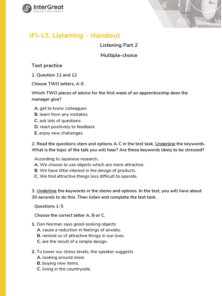 IF1-L7. Lesson Handout | PDF