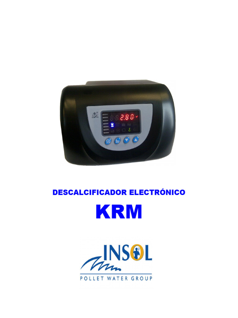 Instrucciones Descalcificador KRM | PDF
