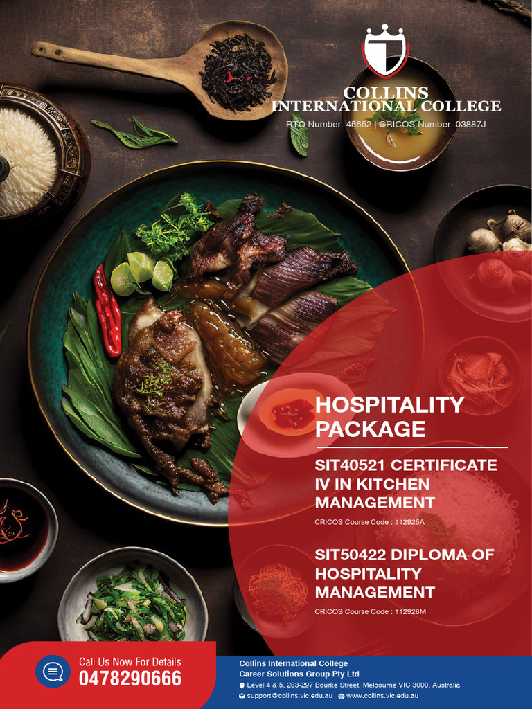 Hospitality Package A4 Flyer V6 - CF | PDF