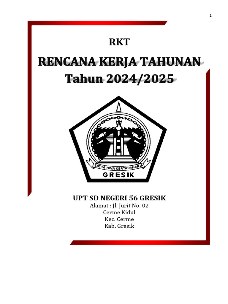 RKT 202-2025 Upt SDN 56 Gresik | PDF