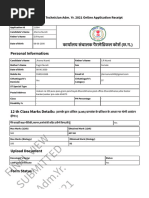 Blood Group Certificate | PDF
