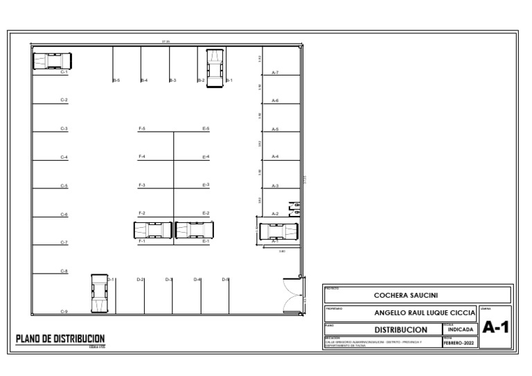 Cochera Distribucion | PDF