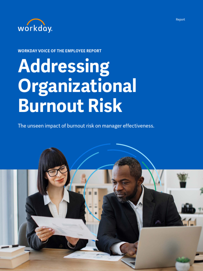 Workday Voice of The Employee - Addressing Burnout Risk | PDF