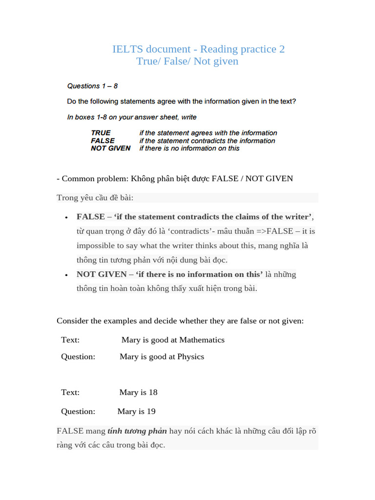IELTS Document | PDF