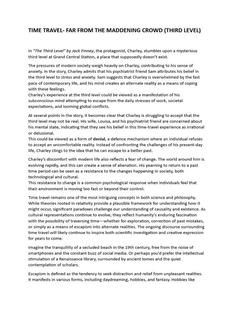 Time Travel | PDF