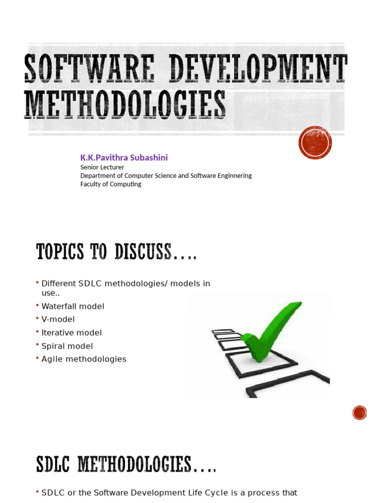 L3. SD Methodologies - Pavi | PDF | Software Development Process | Agile Software Development