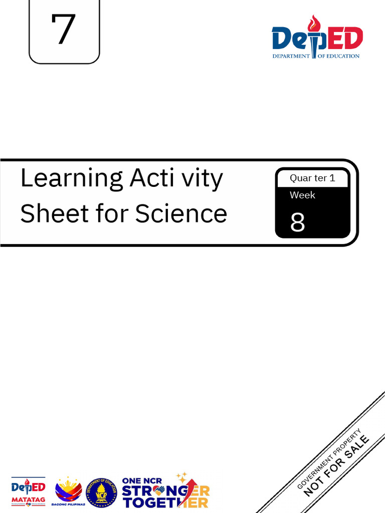 LAS G7 Science Q1 W8 FV PDF | PDF