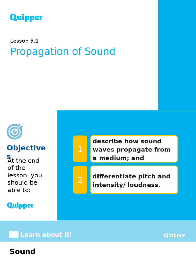 Science 8 5.1 Propagation of Sound | PDF