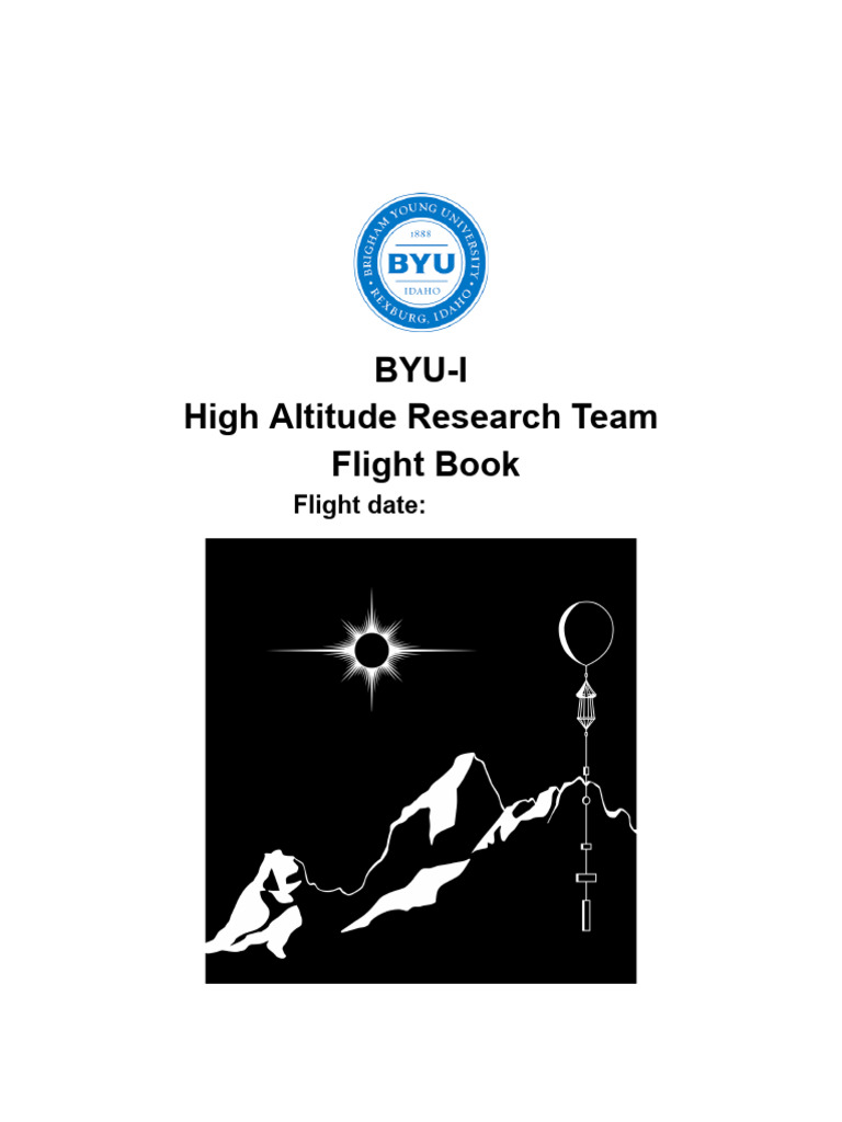 Flight Book - Fillable | PDF