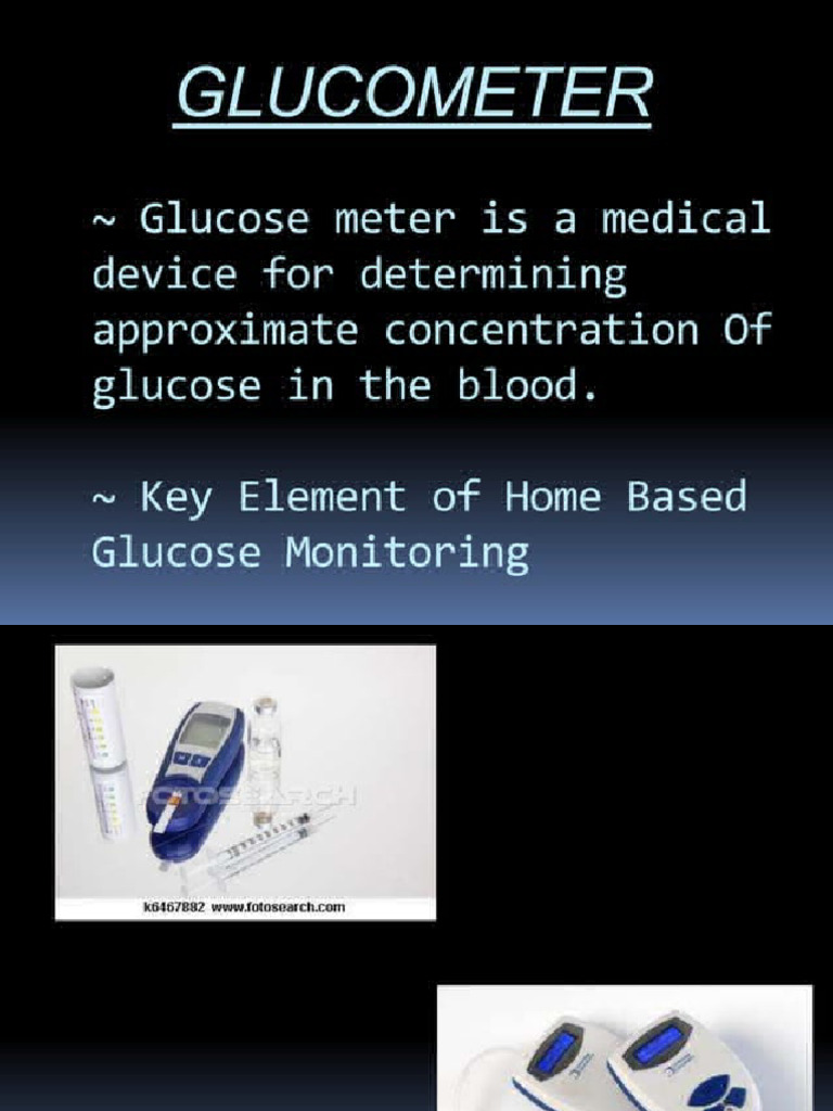 Gluco Meter | PDF