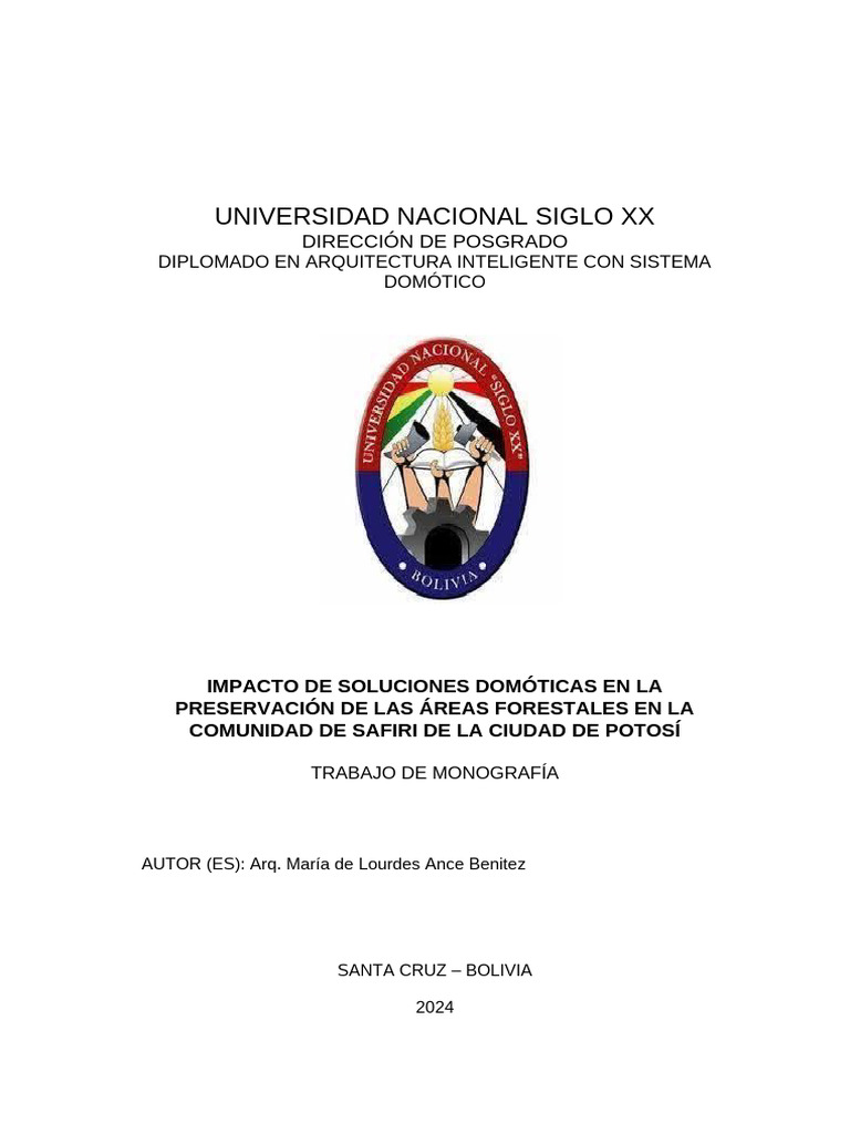 Monografìa Primer Borrador | PDF