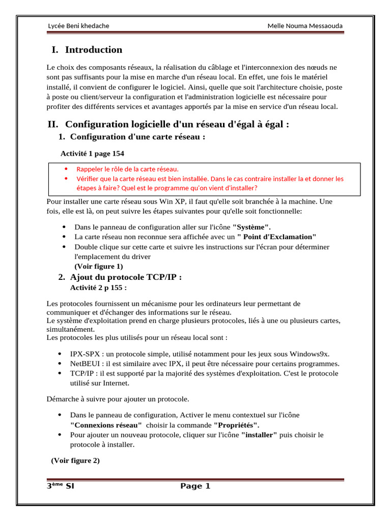 Chap7 Configuration | PDF