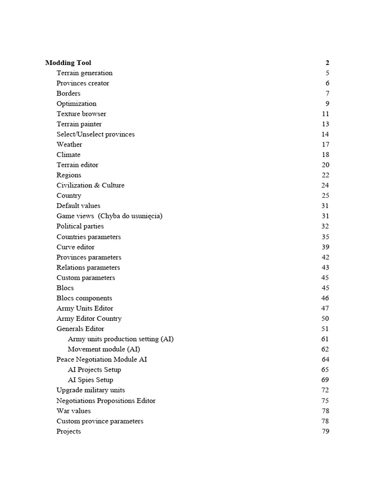RP2 Mod Tool Manual | PDF
