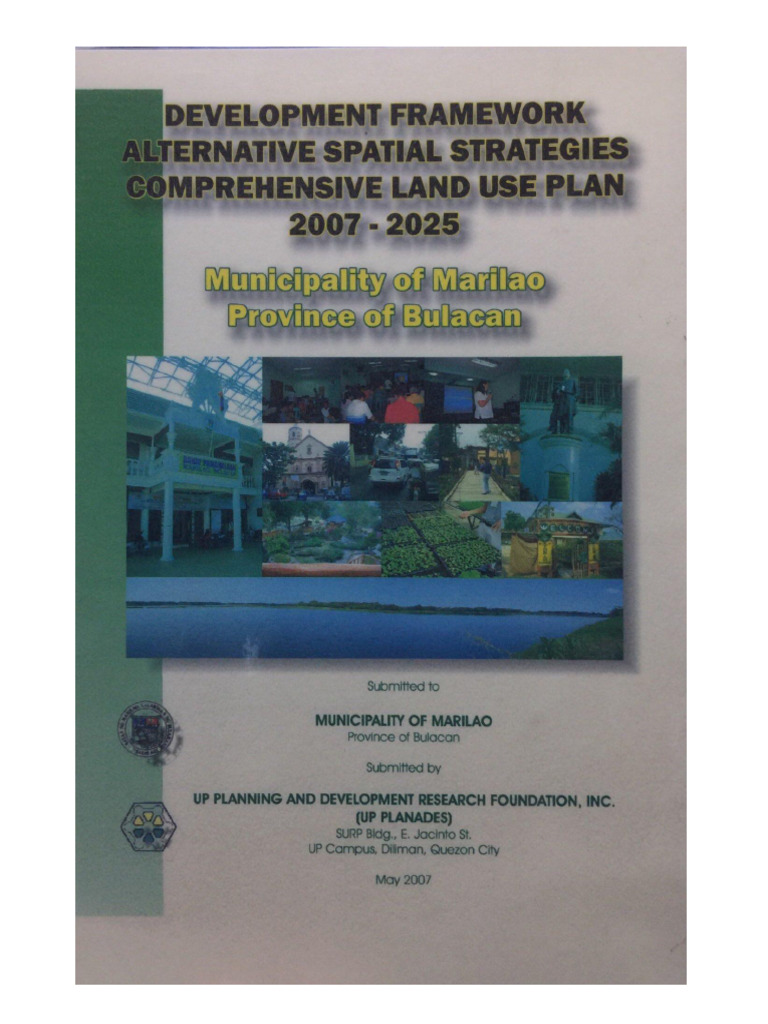 Marilao Comprehensive Land Use Plan | PDF