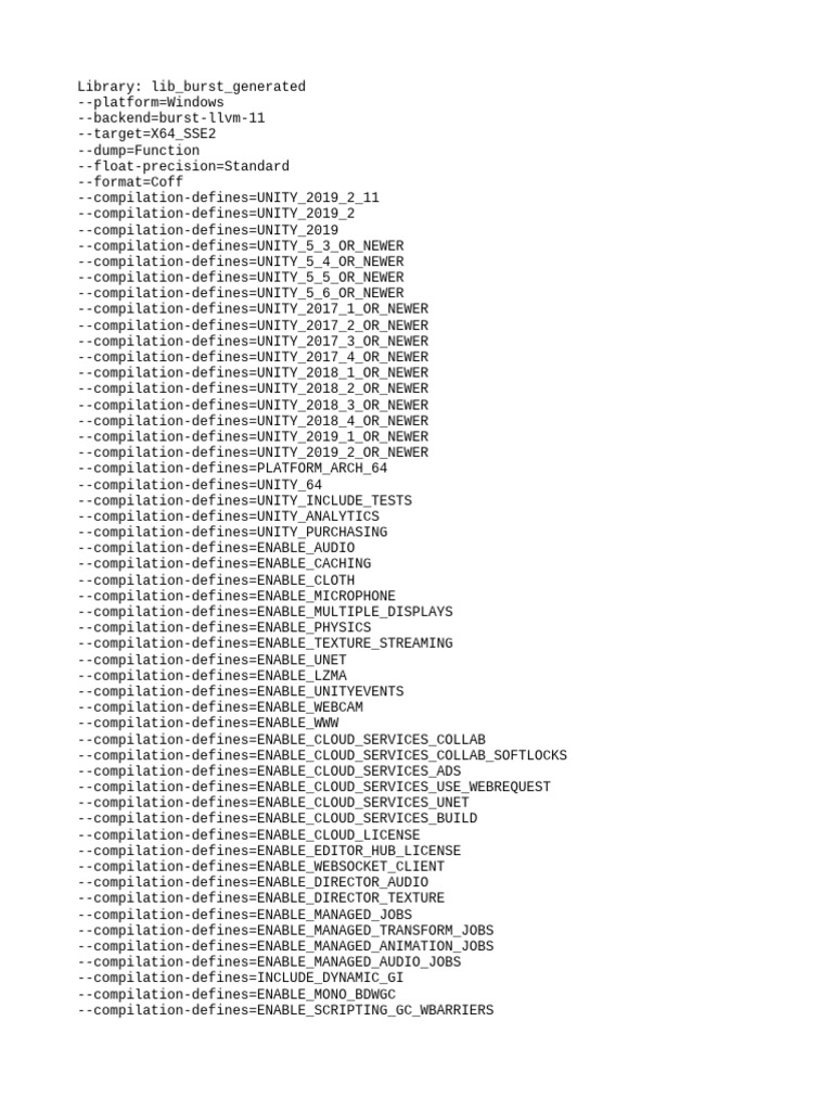 Lib Burst Generated | PDF