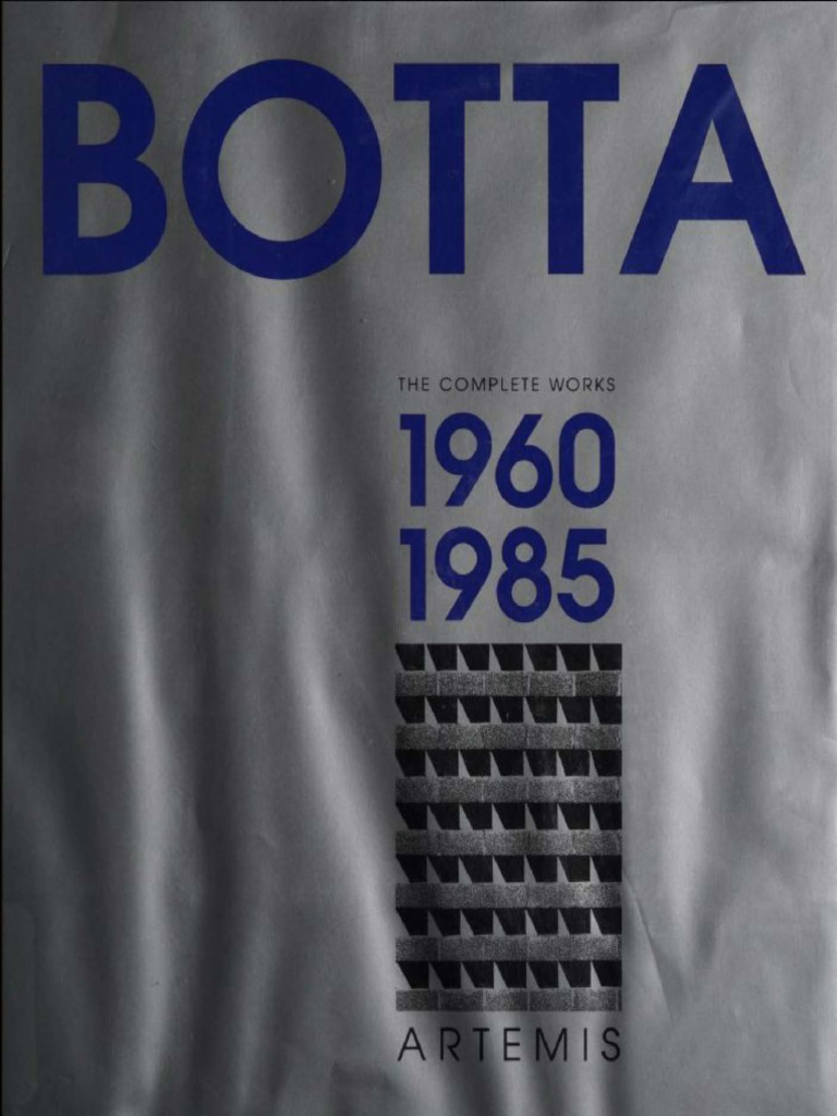 Mario Botta, Emilio Pizzi (Editor) - Mario Botta - The Complete Works ...