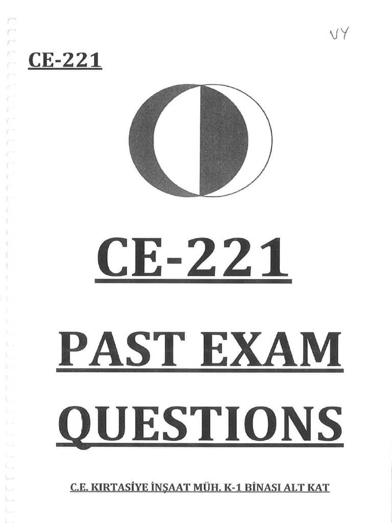 Ce-221 Exam Questions Birlesik Ok | PDF
