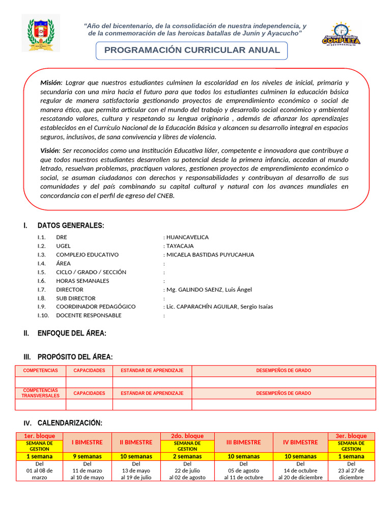 Modelo de PCA - MBP 2024 | PDF