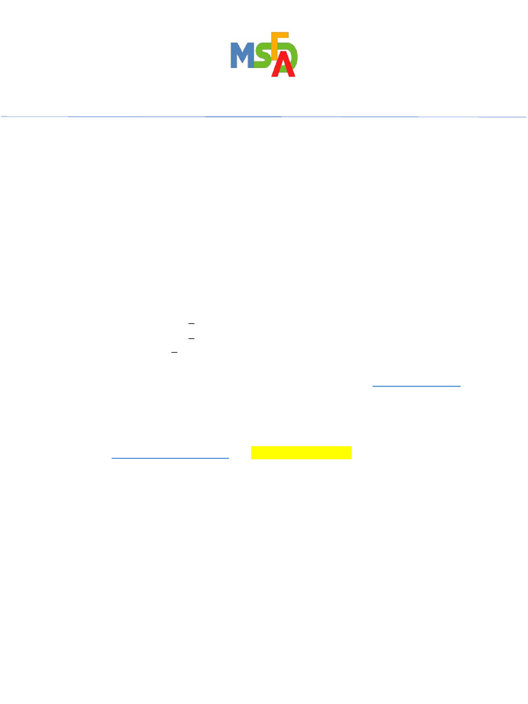 MSFDA Recruitment Advertisement 21.08.2024 | PDF