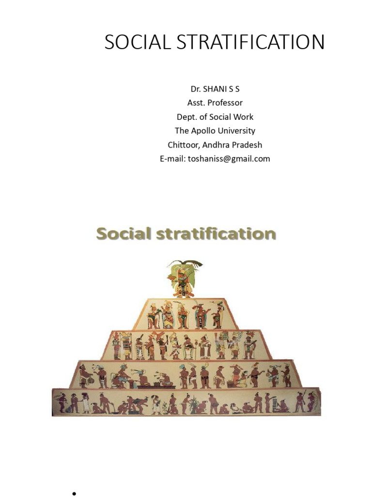 Social Stratification and Caste 1 | PDF