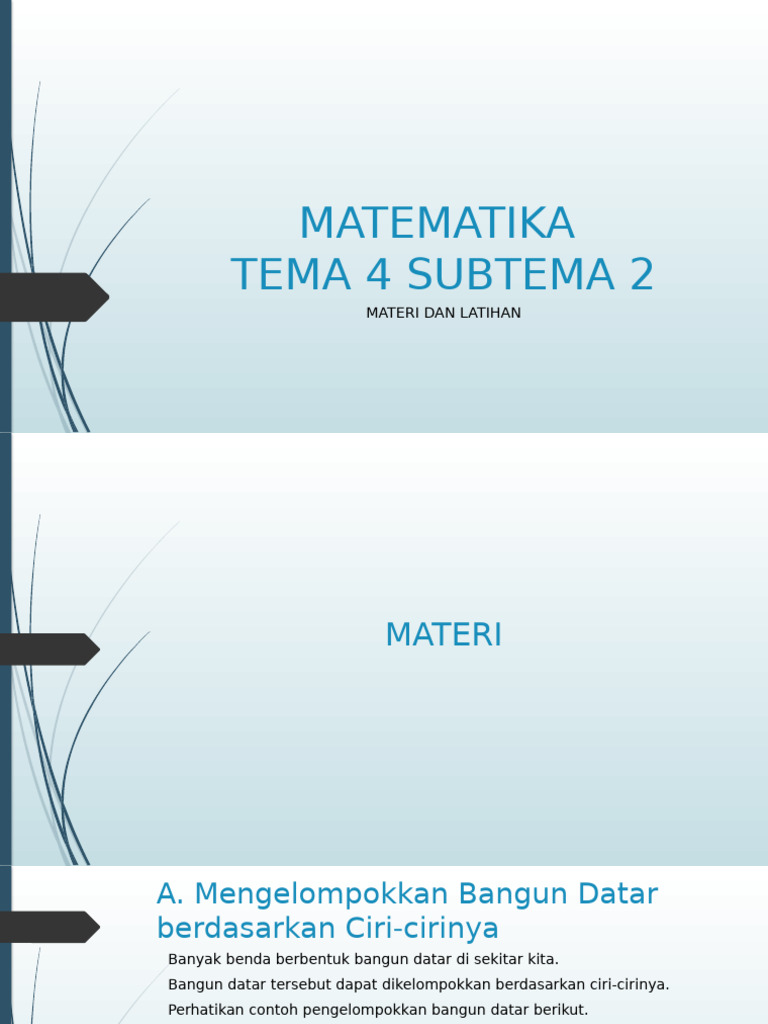 MTK Kelas 2 Tema 4 ST 2 | PDF