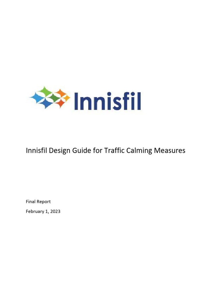 Traffic Calming Design Guide | PDF | Pedestrian Crossing | Traffic