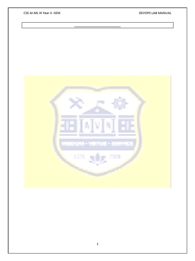 Devops Lab Manual | PDF
