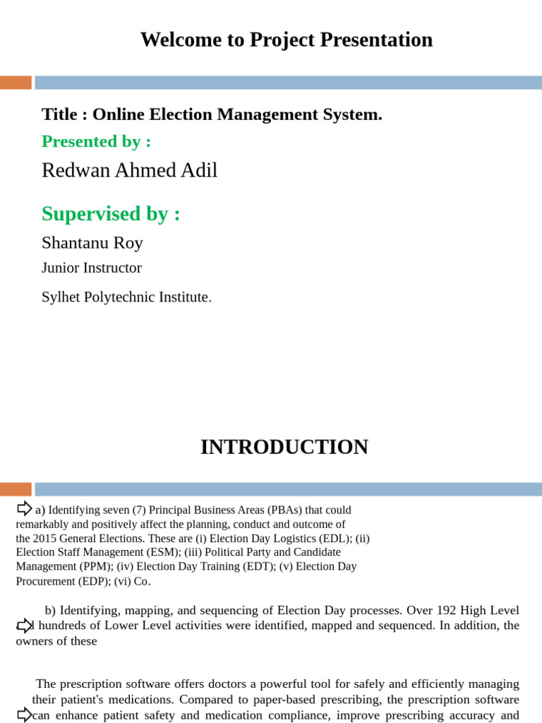 Online Election Management System | PDF