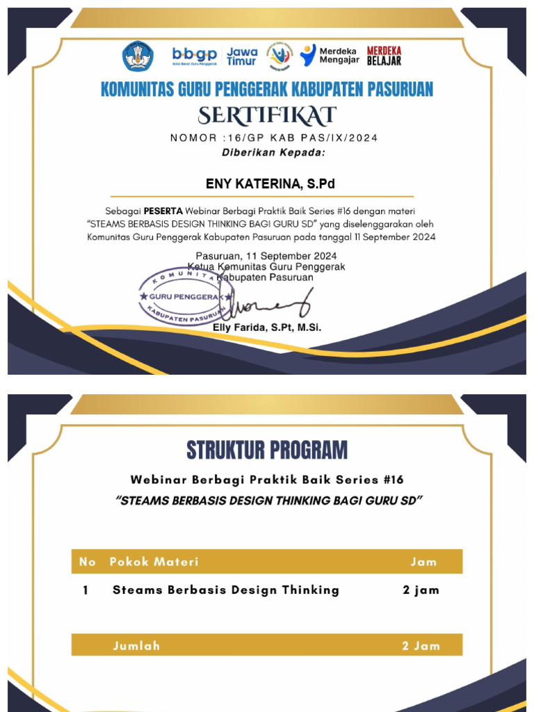 ENY KATERINA, S.PD 11-09-2024 | PDF