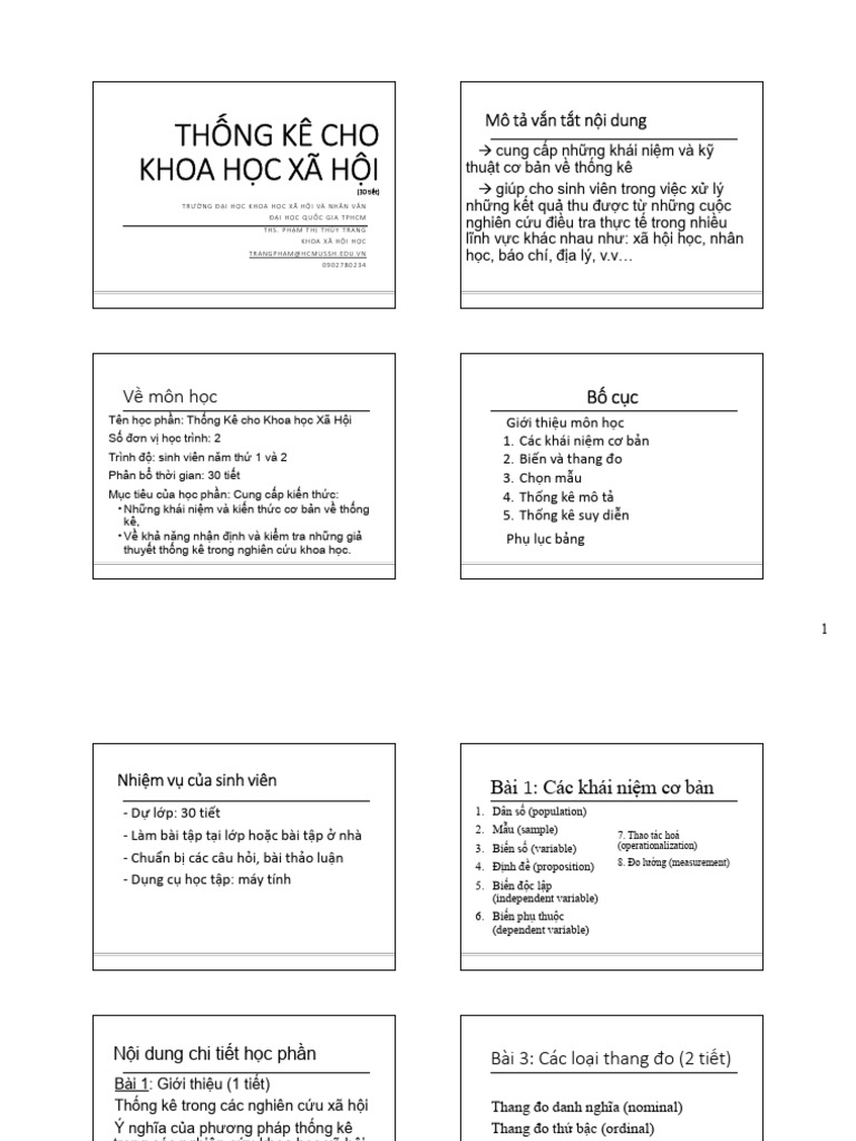 Gioi Thieu - Khai Niem Co Ban | PDF