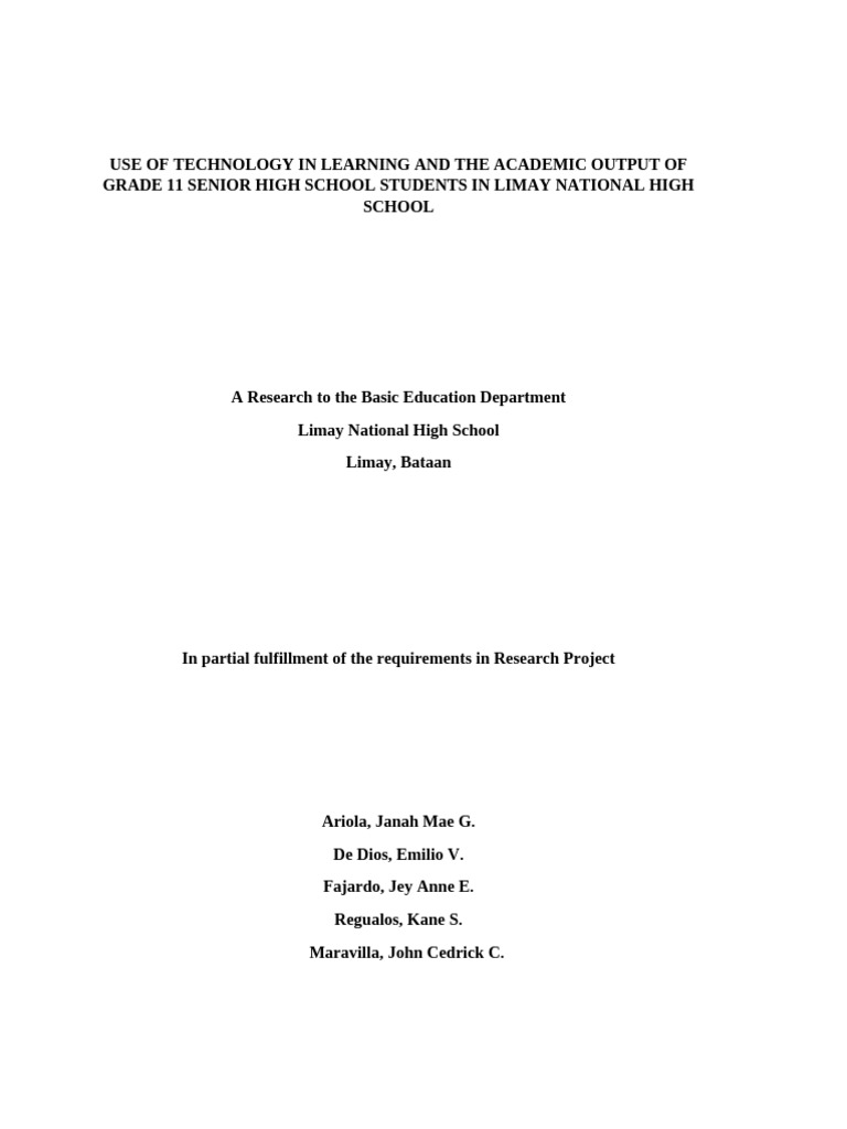 Research Chapter 1-1 | PDF